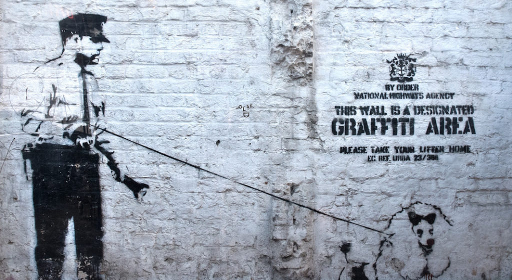 Où trouver des œuvres de Banksy à Londres?
