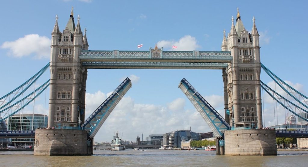Les 5 ponts à traverser au moins une fois à Londres