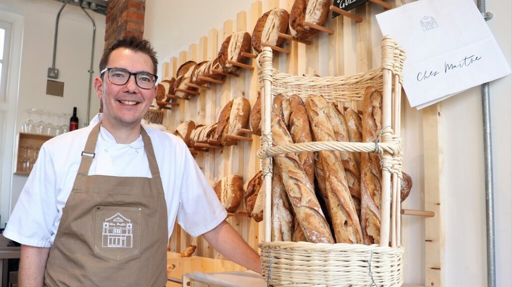 Pierre Maitre a ouvert son premier café-boulangerie à Eltham